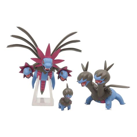 Hydreigon Evolution Set Pokémon Model Kit Bandai Blasterchile