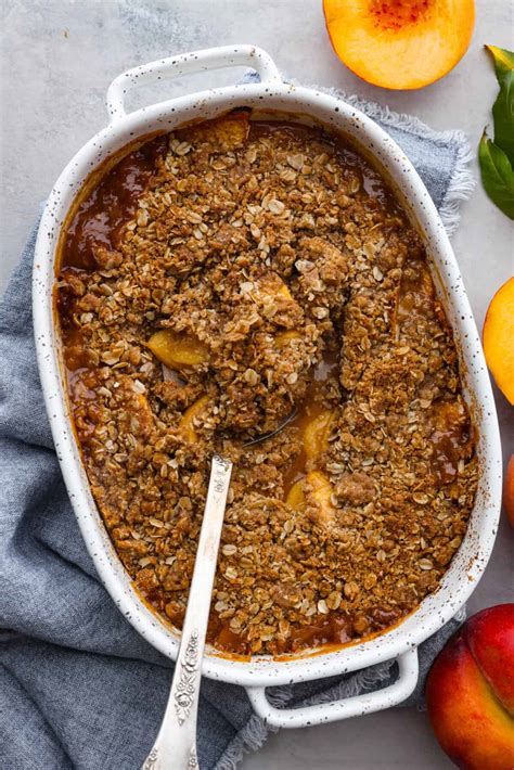 Peach Crisp The Recipe Critic