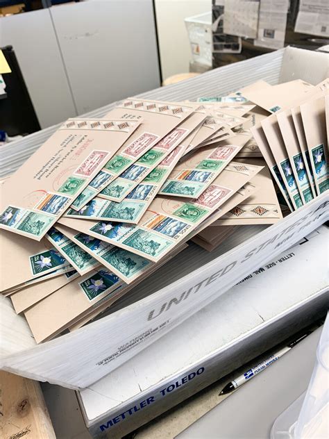 How Hand Canceling Envelopes Works Knapp Design Co