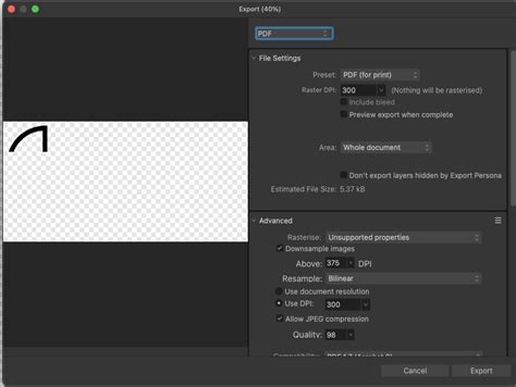 Export To Vector Messes Up My Shape V2 Bugs Found On Macos Affinity