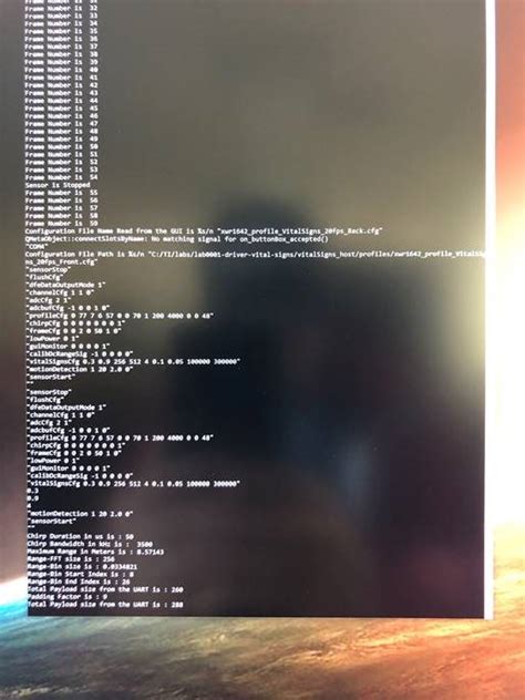 AWR1642 Demo Stalls Suspect Antenna Config Sensors Forum Sensors TI E2E Support Forums