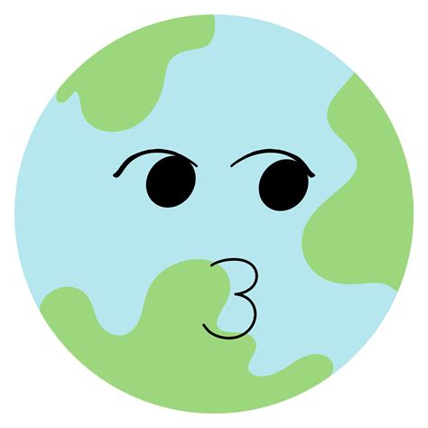 Cute 2d Globe 24584885 Png