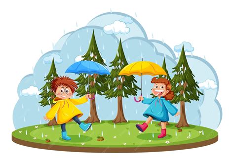 Rainy Day Umbrella Clipart