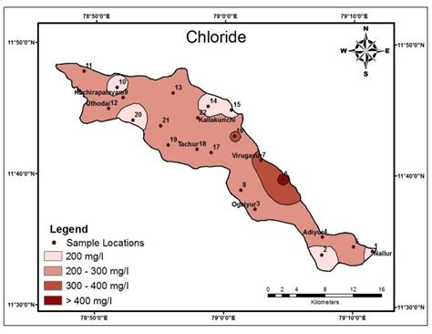 Spatial Variation Of Magnesium Fig 9 Spatial Variation Of Sodium