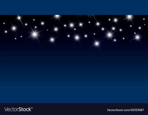 Night Background Royalty Free Vector Image Vectorstock