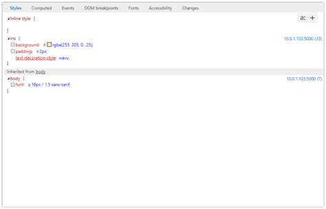 Css Debugging And Optimization Browser Based Developer Tools Sitepoint