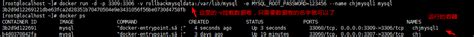 在docker容器下利用数据卷实现在删除了mysql容器或者镜像的情况下恢复数据 jason小蜗牛 博客园