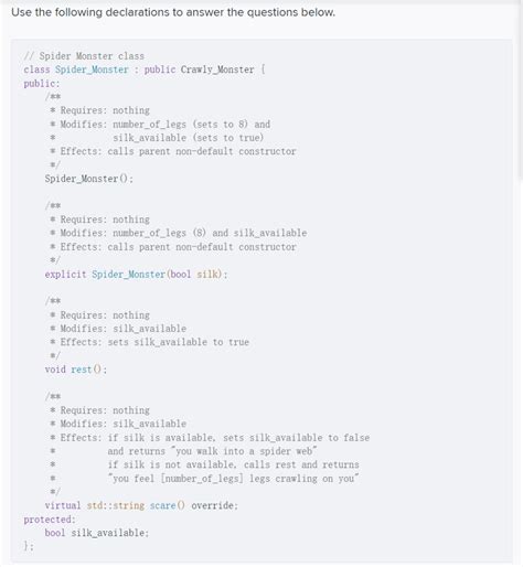 Solved Use The Following Declarations To Answer The Chegg