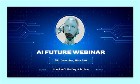 Free Vector Technology Template Design