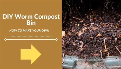 Diy Worm Compost Bin How To Make Your Own Thegardenfixer