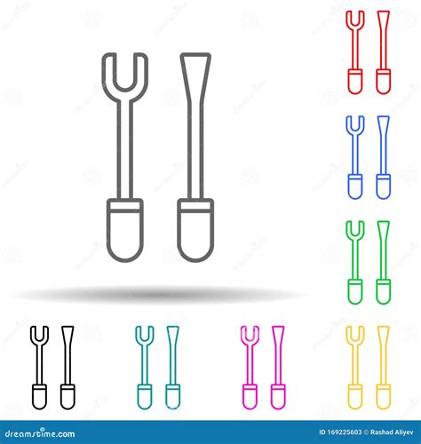 Tools Multi Color Style Icon Simple Thin Line Outline Vector Of Manufacturing Icons For Ui And