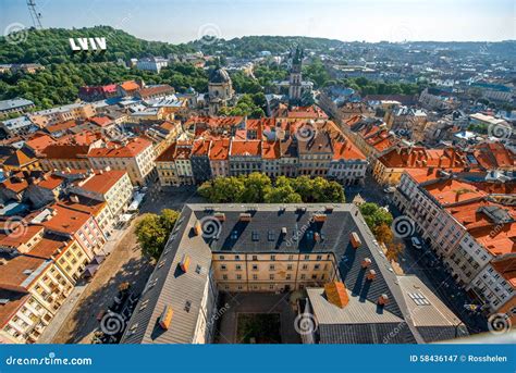 Lviv Old City In Ukraine Stock Image Image Of Europe 58436147