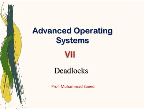 Ppt Advanced Operating Systems Powerpoint Presentation Free Download