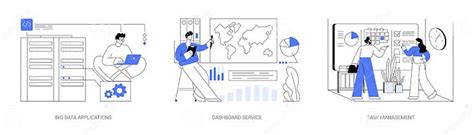 Big Data Analytics Abstract Concept Vector Illustrations Stock Vector Illustration Of Pack