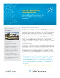 Simplifying And Accelerating The R D Process With Agilent Op