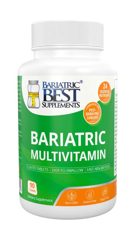 Bariatric Multivitamin With Iron For Post Gastric Bypass