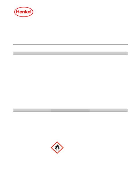 Msds Loctite Lb 8201 Multi Spray Pdf Toxicity Personal Protective Equipment