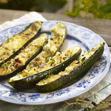 Crispy And Delicious Stuffed Courgette Recipe