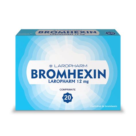 Prospect Bromhexin 20 Comprimate Laropharm Farmacia Tei Online