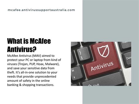 PPT A Small Brief On Frequently Asked Questions On McAfee Antivirus Software PowerPoint
