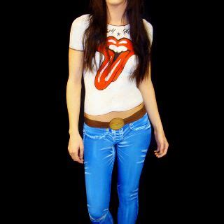 Body Painted Clothes Painted Clothes Body Painting Clothes Design