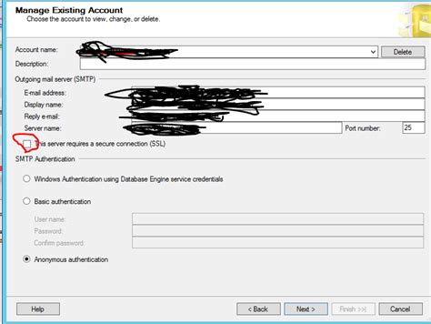 ssl enabled database mails in error microsoft qanda