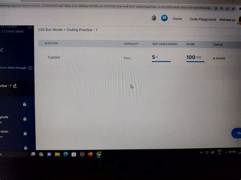 Aishwarya Govindaraju On Linkedin My First Coding Practice😉