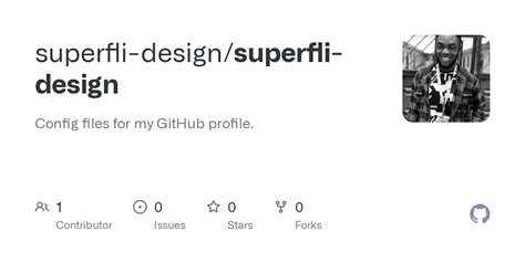 GitHub Superfli Design Superfli Design Config Files For My GitHub Profile