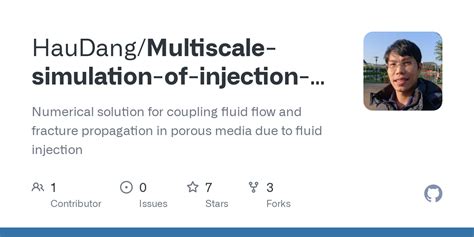 Github Haudangmultiscale Simulation Of Injection Induced Fracture