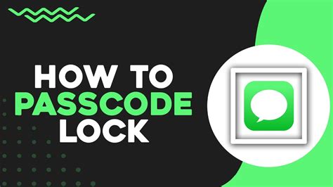 How To Passcode Lock Imessage On Iphone Quick Tutorial Youtube