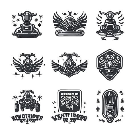 Premium Vector Vector Winter Sport Games Icons Collection Set