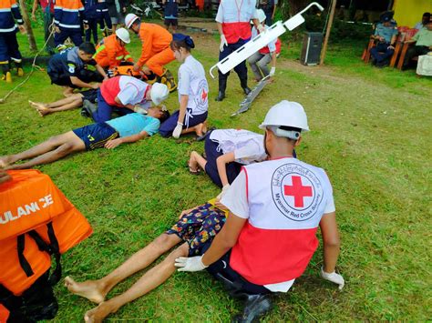 ရေးမြို့၌ မုန်တိုင်းဘေးအန္တရာယ်နှင့် ရေဘေးအန္တရာယ်ရှာဖွေကယ်ဆယ်ရေး သရုပ