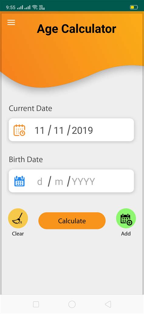 Age Calculator Android App Template Codester