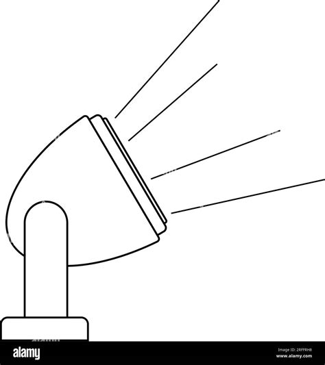 Spotlight Icon Vector Illustration Template Design Stock Vector Image