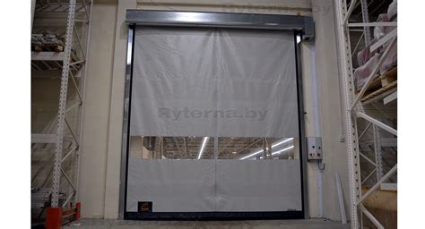 Промышленные скоростные рулонные ворота под ключ - Ритерна