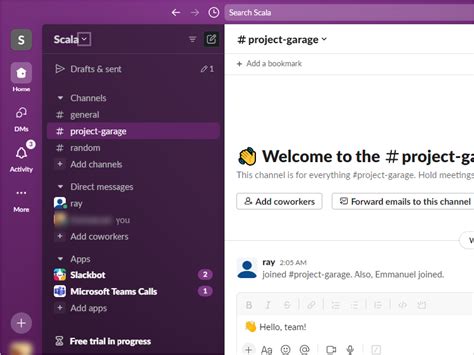 slack how to disable warnings that show up when using the feature