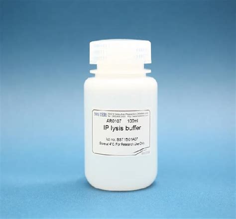 Lysis Buffer Recipe For Protein Extraction