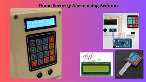 Home Security Alarm Using Arduino Mega