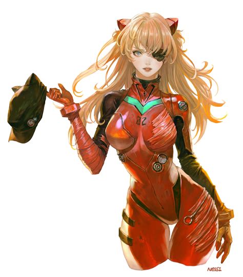 Wallpaper Asuka Langley Soryu Neon Genesis Evangelion Gadis Anime