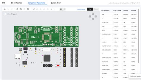 Bad Placement When Uploading To Jlcpcb · Issue 1 · Free Pdkeasy Pdk Programmer Lite Hardware