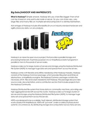 Hadoop Map Reduce DOCX