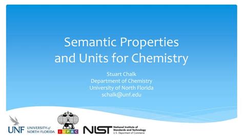 Semantic Properties And Units Pptx