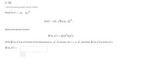In This Problem We Want To Do Classification Over A Chegg