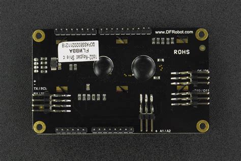 I2c Rgb Backlight Lcd 16x2 Display Module For Arduino Black Text