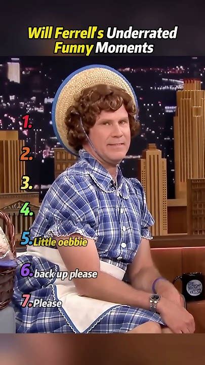 A Roundup Of Will Ferrells 7 Funniest Moments Youtube
