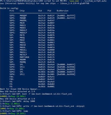 Creating And Running A Custom Script For Uuu Nxp Community