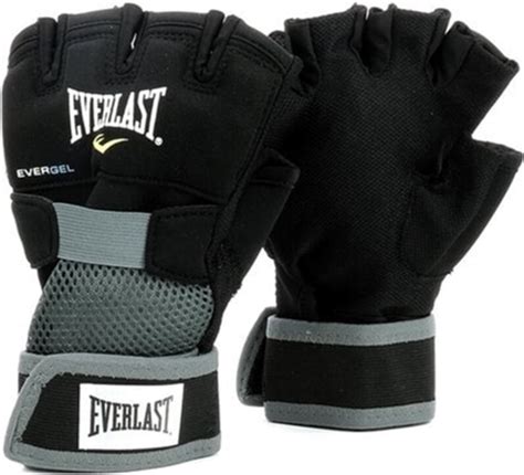 Перчатки-бинты Everlast Evergel Hand Wraps (4355BL) Уни L Черные ...