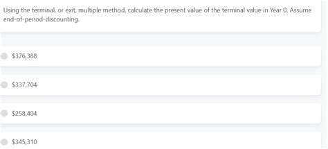 Solved Using The Terminal Or Exit Multiple Method