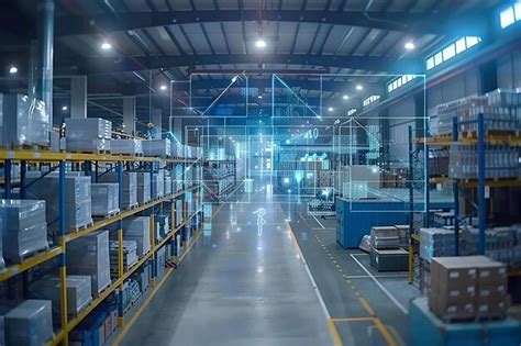 Smartwarehouseiotmanagement Premium Ai Generated Image