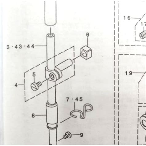 Mesin High Speed Industrial Sewing Machine Needle Pole Clamp Lynderm